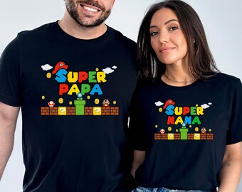 Super Mom Super Dad Super Family Matching Shirts Super - Etsy