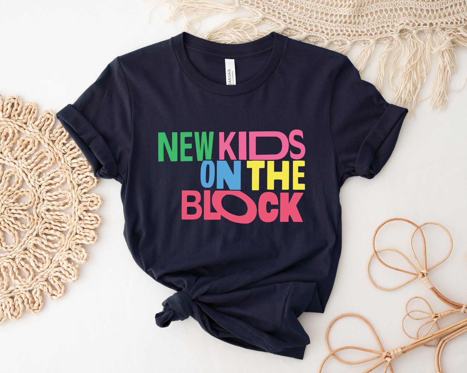 NKOTB Shirt New Kids on the Block Shirt Vintage NKOTB Group - Etsy