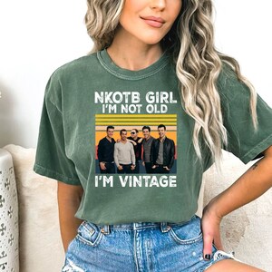 Comfort Colors, NKOTB Girl Shirt, Vintage Girls Shirt, New Kids on the ...
