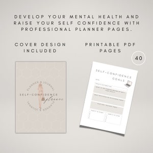 Printable Self-confidence Worksheet | Digital Self-esteem Journal ...