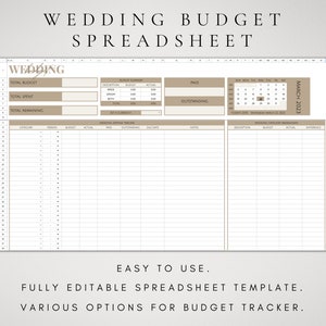 Wedding Budget Spreadsheet Template Google Sheets Wedding Finance ...