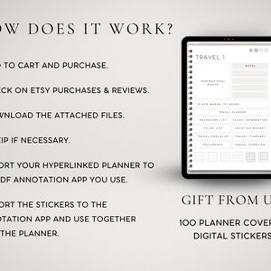 Goodnotes Travel Planner | Digital Travel Journal Template | Holiday ...