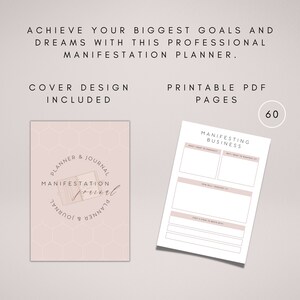 Manifestation Journal Digital | Law of Attraction | Printable Dream ...