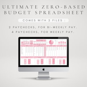 Bi-weekly Weekly Budget Template | Debt Payoff Tracker | Debt Snowball ...