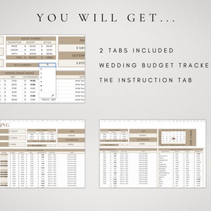 Wedding Budget Spreadsheet Template Google Sheets Wedding Finance ...