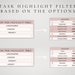 Digital Checklist Template Google Sheets | Undated Planner | Weekly ...