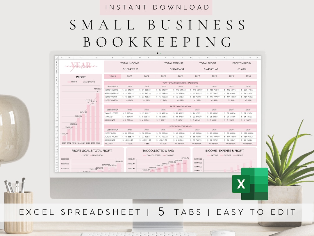 Small Business Expense Spreadsheet Excel | Bookkeeping Spreadsheet ...
