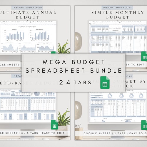 Paycheck Budget Spreadsheet Template for Google Sheets - Etsy