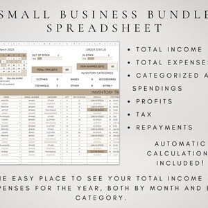 Small Business Expense Spreadsheet Excel | Client Tracker Excel ...