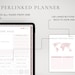 Digital Travel Journal Template | Travel Planner for Goodnotes | Travel ...