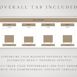 Excel Checklist Spreadsheet Template | Excel to Do List Template | Task ...
