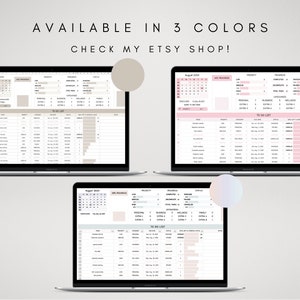 To-do List & Smart Calendar Excel Template | Task Tracker Excel ...