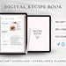 Digital Recipe Book Goodnotes Template iPad Recipe Journal Meal Planner ...