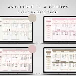 Editable Chore Chart for Family - Excel Template | Cleaning Schedule ...