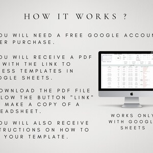 Google Sheets to Do List Digital Calendar 2024 2025 Undated Daily ...