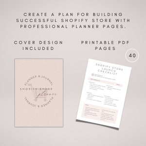 Printable Shopify Store Checklist | Digital Small Business Planner ...