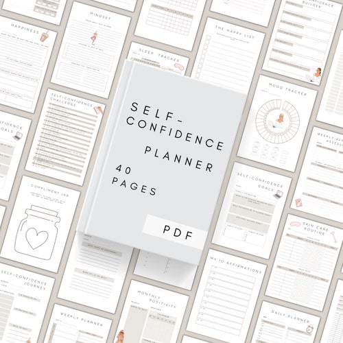 Printable Self-confidence Worksheet Digital Self-esteem - Etsy