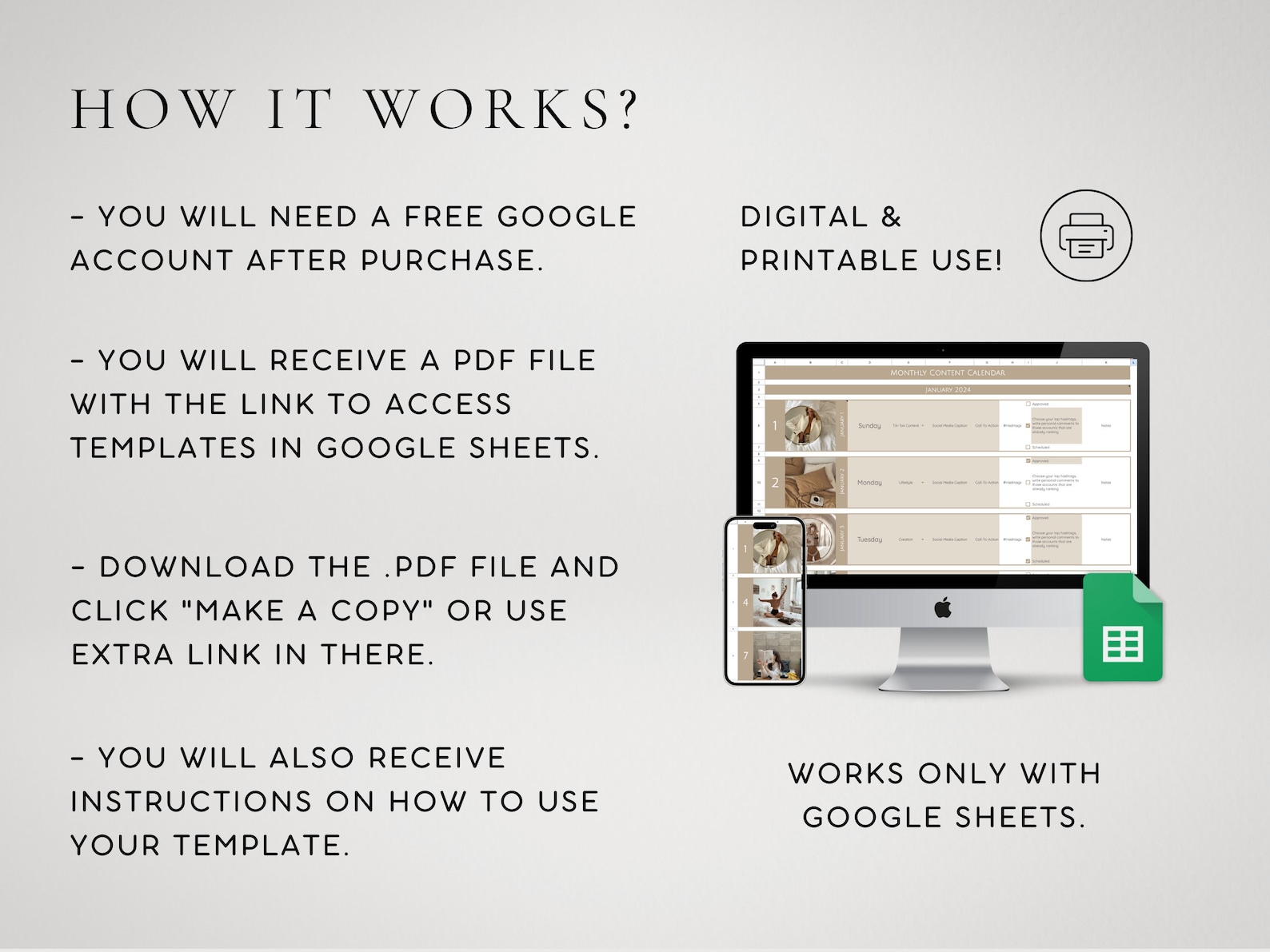 Spreadsheet Template Bundle | Digital Planner Google Sheet | Digital ...