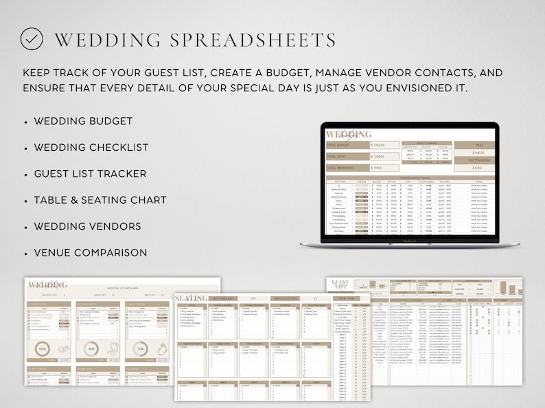 Spreadsheet Template Bundle | Digital Planner Google Sheet | Digital ...