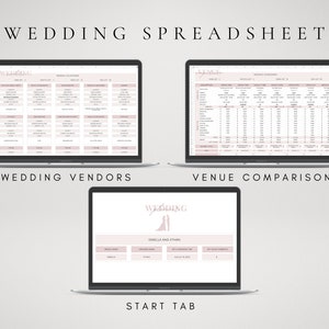 Wedding Planner Google Sheets| Digital Wedding Planning Spreadsheet ...