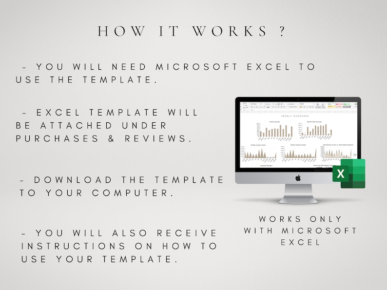 Excel Budget Template Spreadsheet Bundle Monthly Budget - Etsy