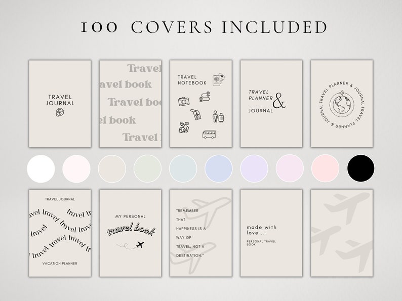 Goodnotes Travel Planner | Digital Travel Journal Template | Holiday ...