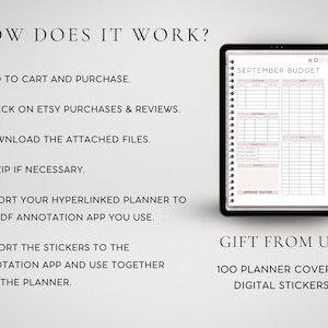 Digital Budget Planner Goodnotes Template | iPad Expense/income Tracker ...