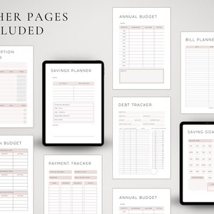 Digital Budget Planner Goodnotes Template | iPad Expense/income Tracker ...