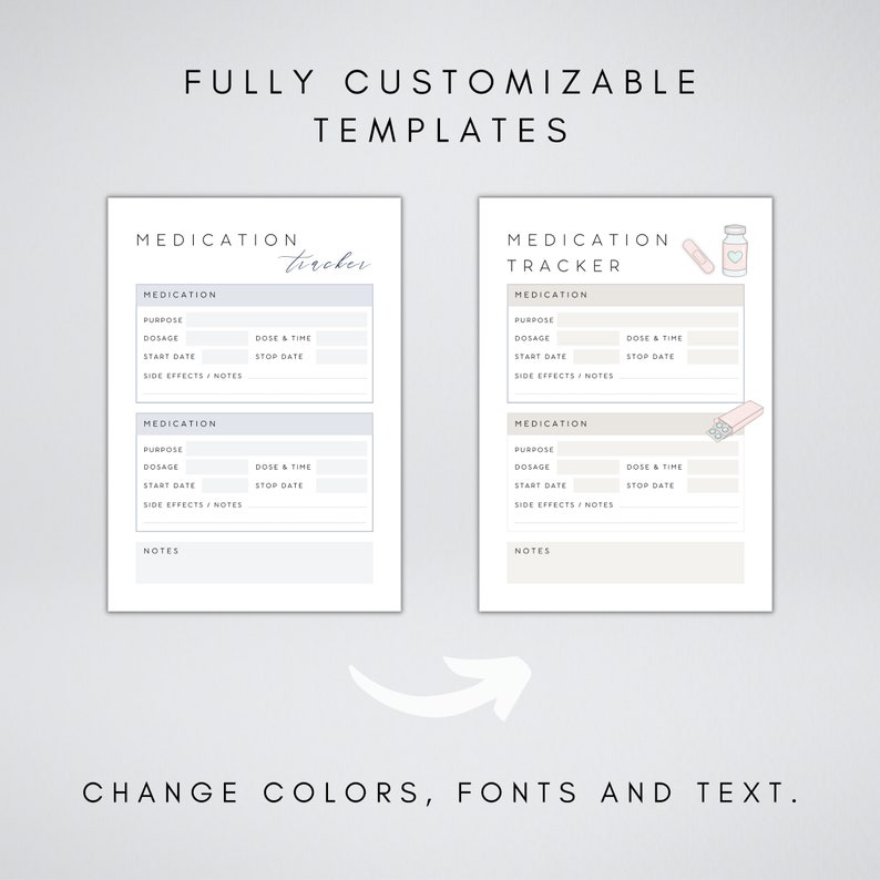 Medical Planner Medical Printables Healthcare Planner - Etsy