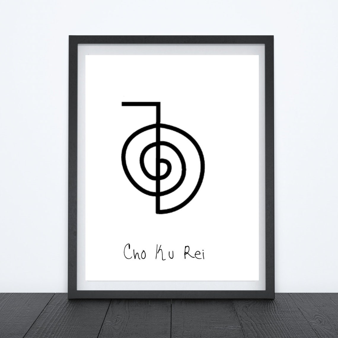 CHOKU REI Printable, Reiki Symbols, Immediate Download, Therapy Center ...