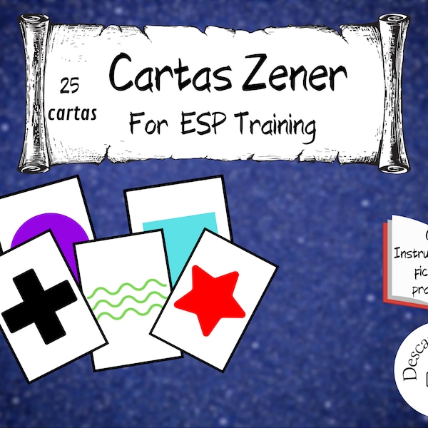 Zener Cards - Etsy