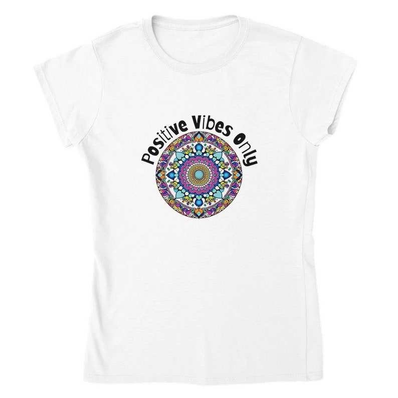 Positive Vibes Only T-shirt, Good Vibes T-shirt, Motivational T-shirt ...
