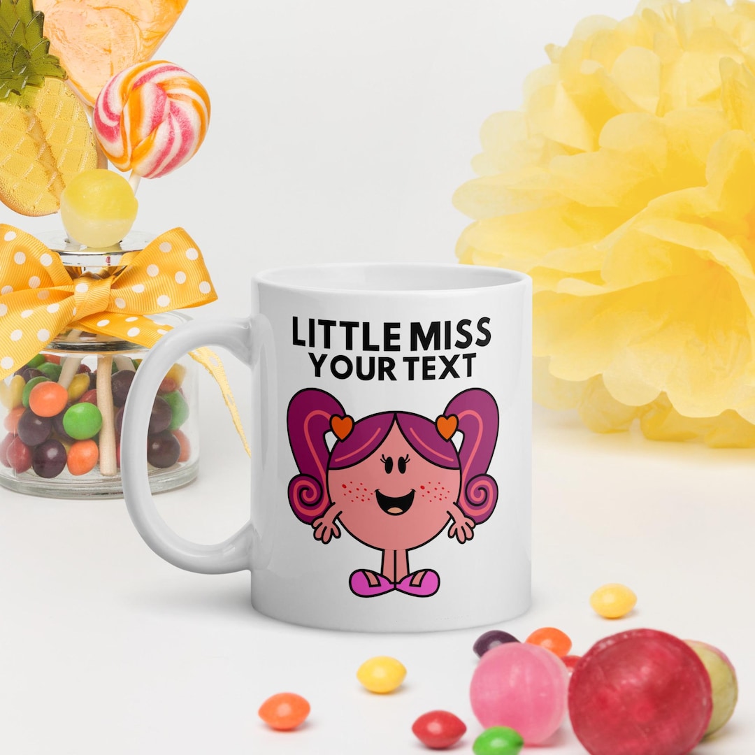 Little Miss and Mr Personalised Mug, Little Miss Mug Personalised Your ...