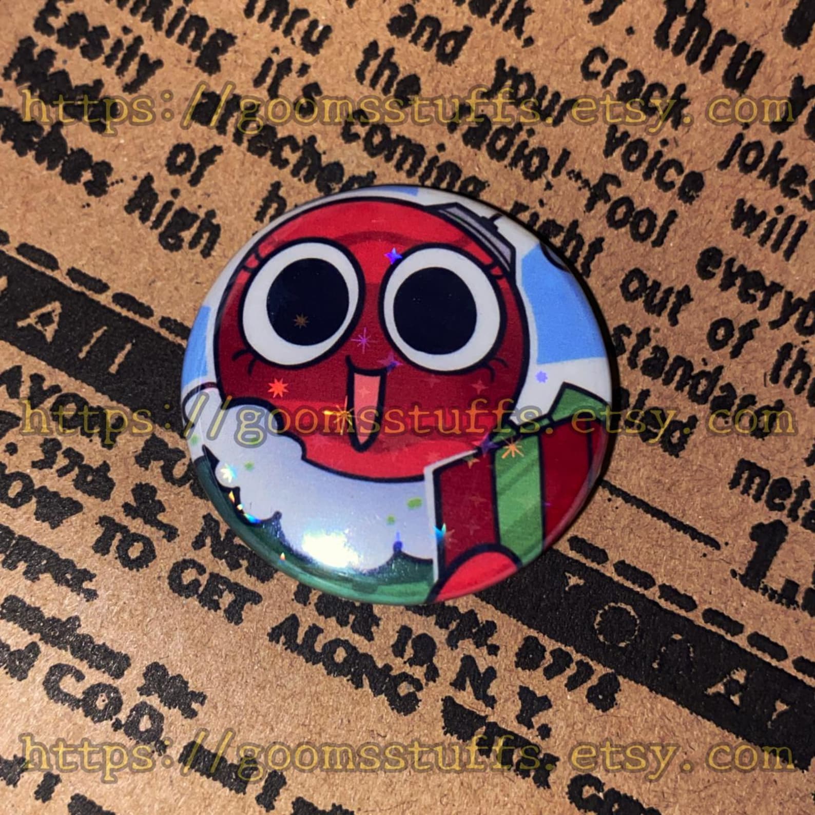 Dandy’s World Christmas Toon Buttons! - Etsy