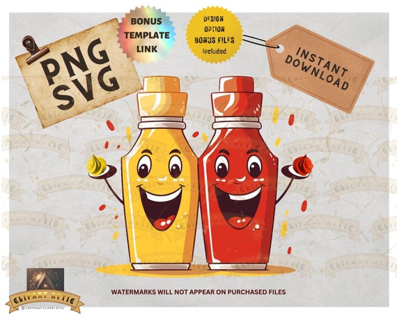 Happy Mustard Clipart