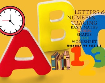 Telling Time Worksheet - Etsy