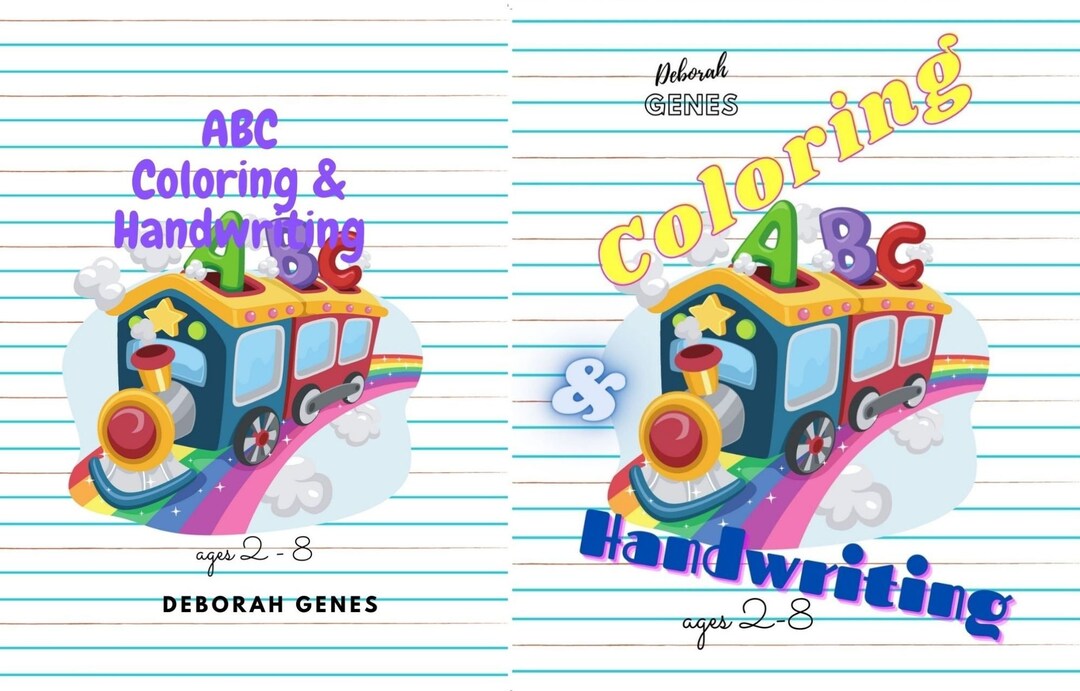 ABC COLORING, Tracing and HANDWRITING Book for Children Ages 2 - 6 ...