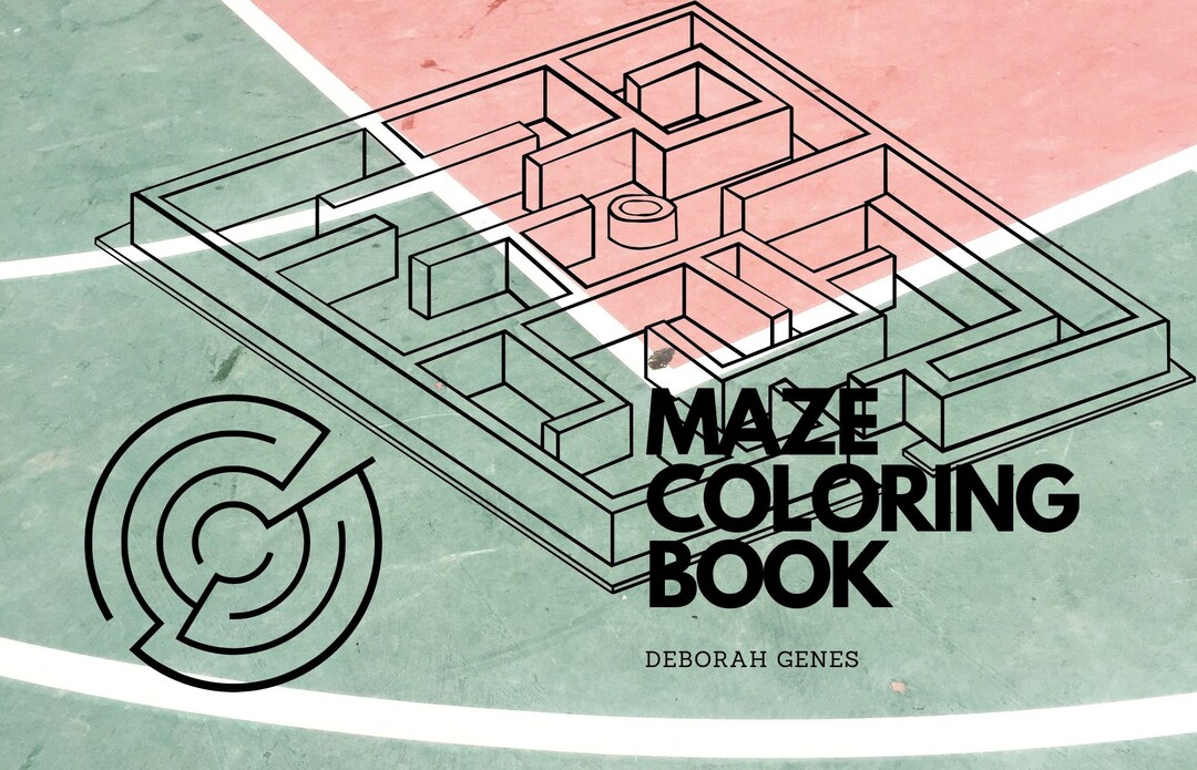 MAZE Coloring Book for Kids. Digital PDF for Download Only. 100+ Pages ...