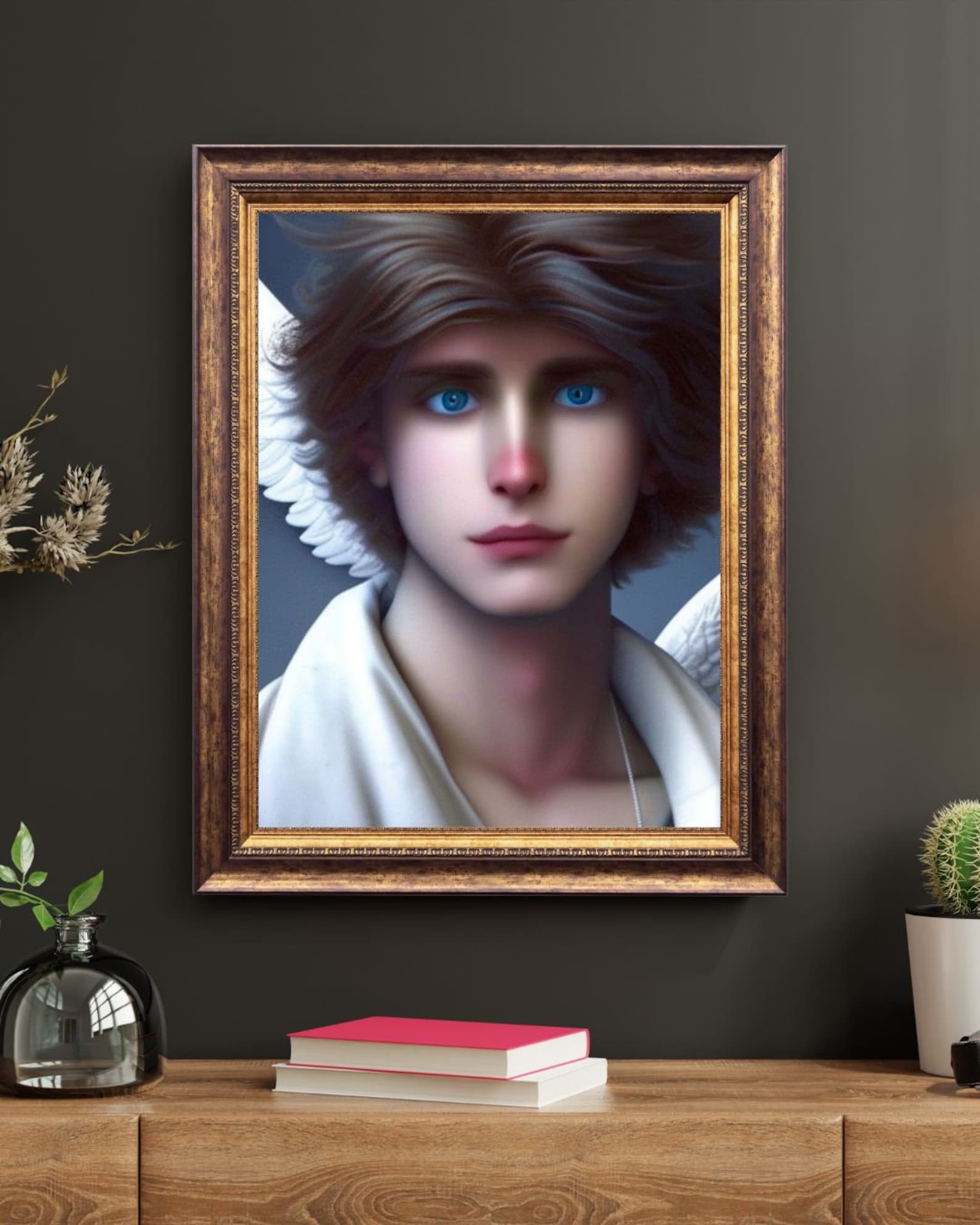 Surround Yourself With the Divine Allure of Angelic Men - Etsy