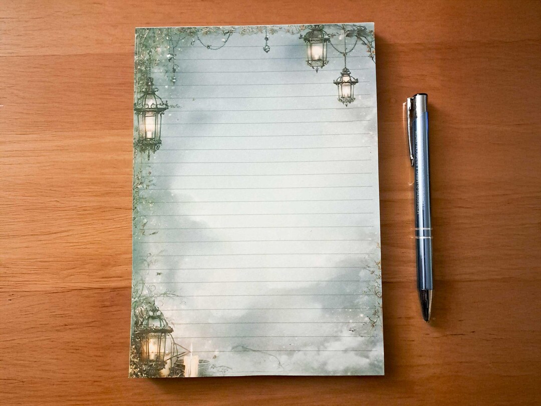 A5 Elegant Writing Pad — Tear-away Notepad (50 Double-sided 120gms ...