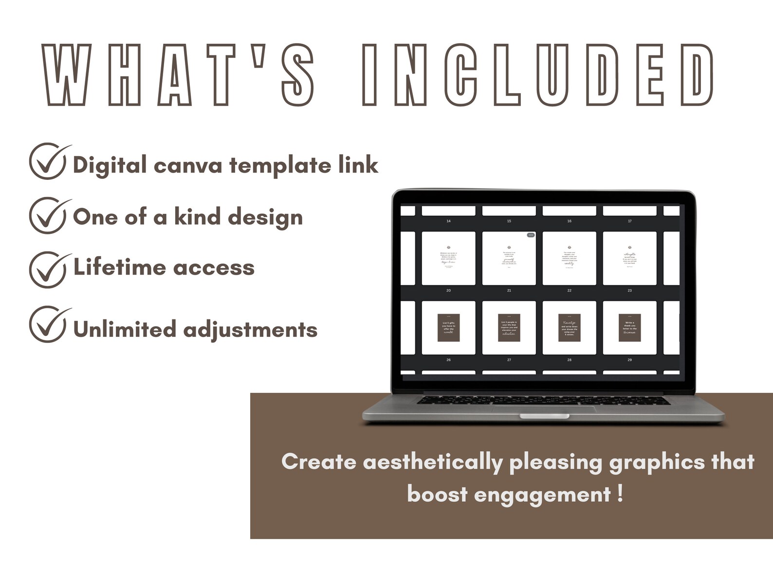 50 Engagement Booster Manifestation Instagram Templates Law - Etsy