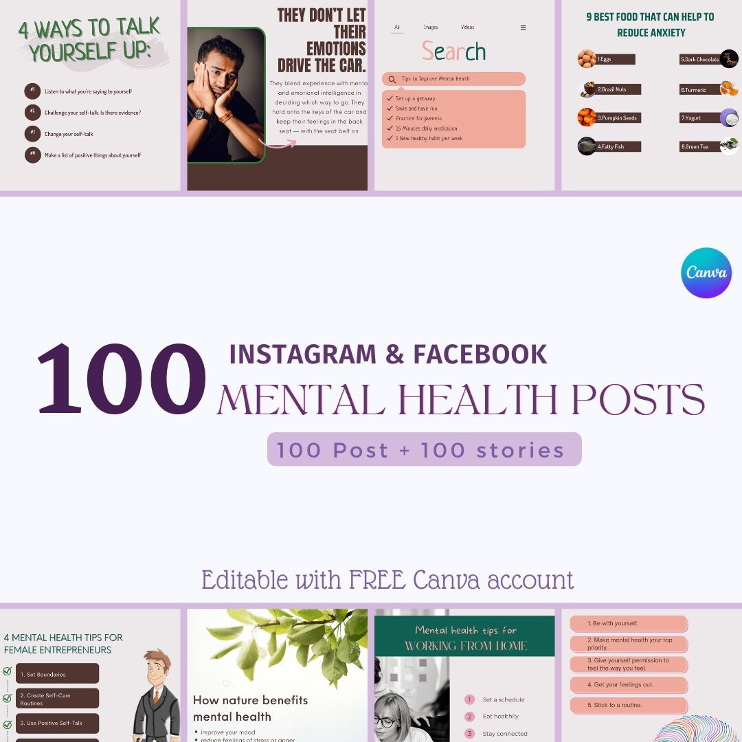 Boost Your Mental Health Social Media: Inspiring Mental Health ...