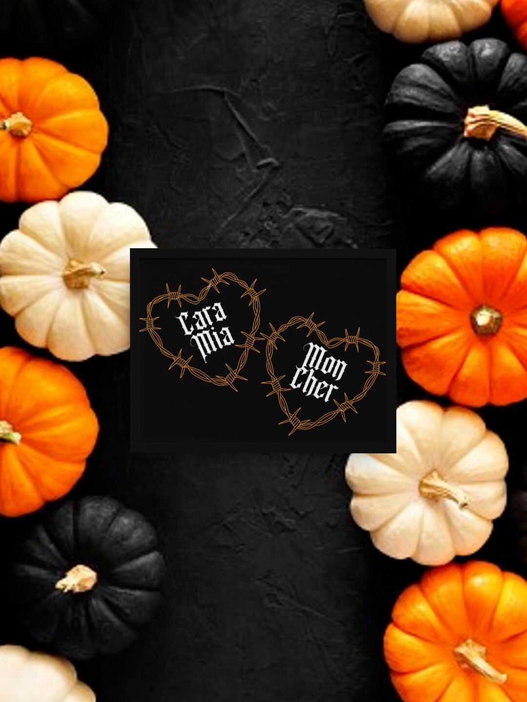 Cara Mia Mon Cher the Addams Family Inspired Printable Art, Halloween ...