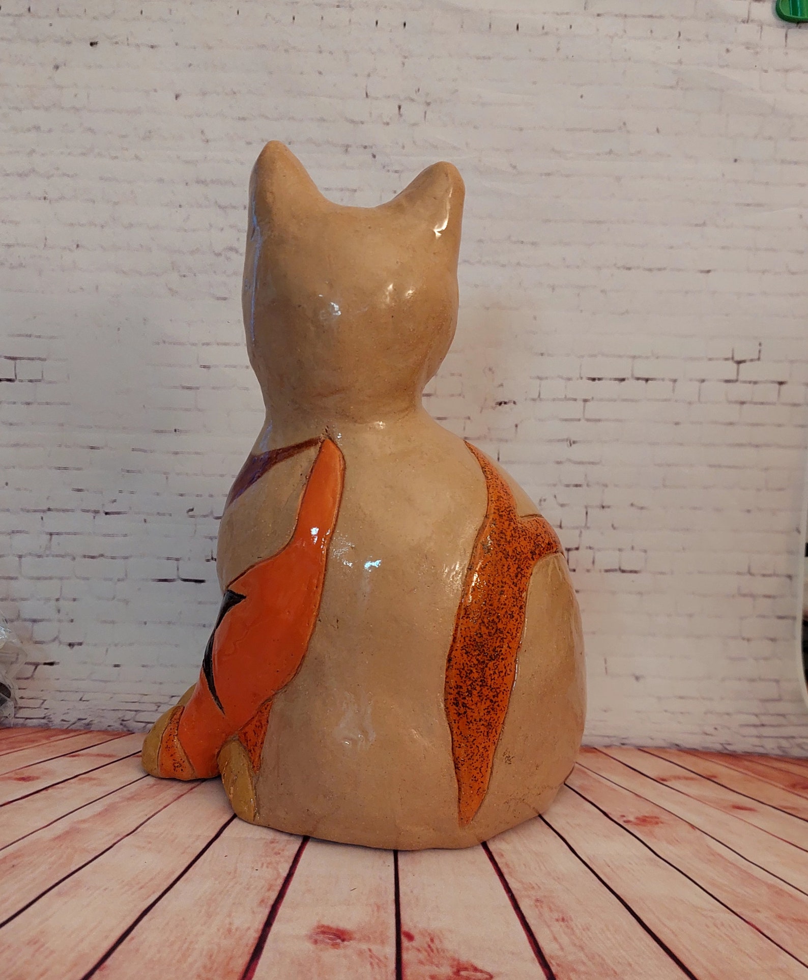 Ceramic Cat Sculpture , Pottery Cat Décor, Sculpture, Cat Lovers Gift ...
