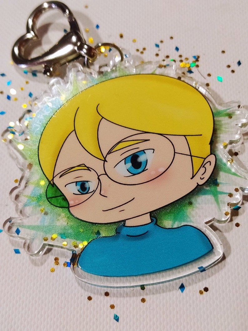 Code Lyoko Inspired Acrylic Keychain - Etsy
