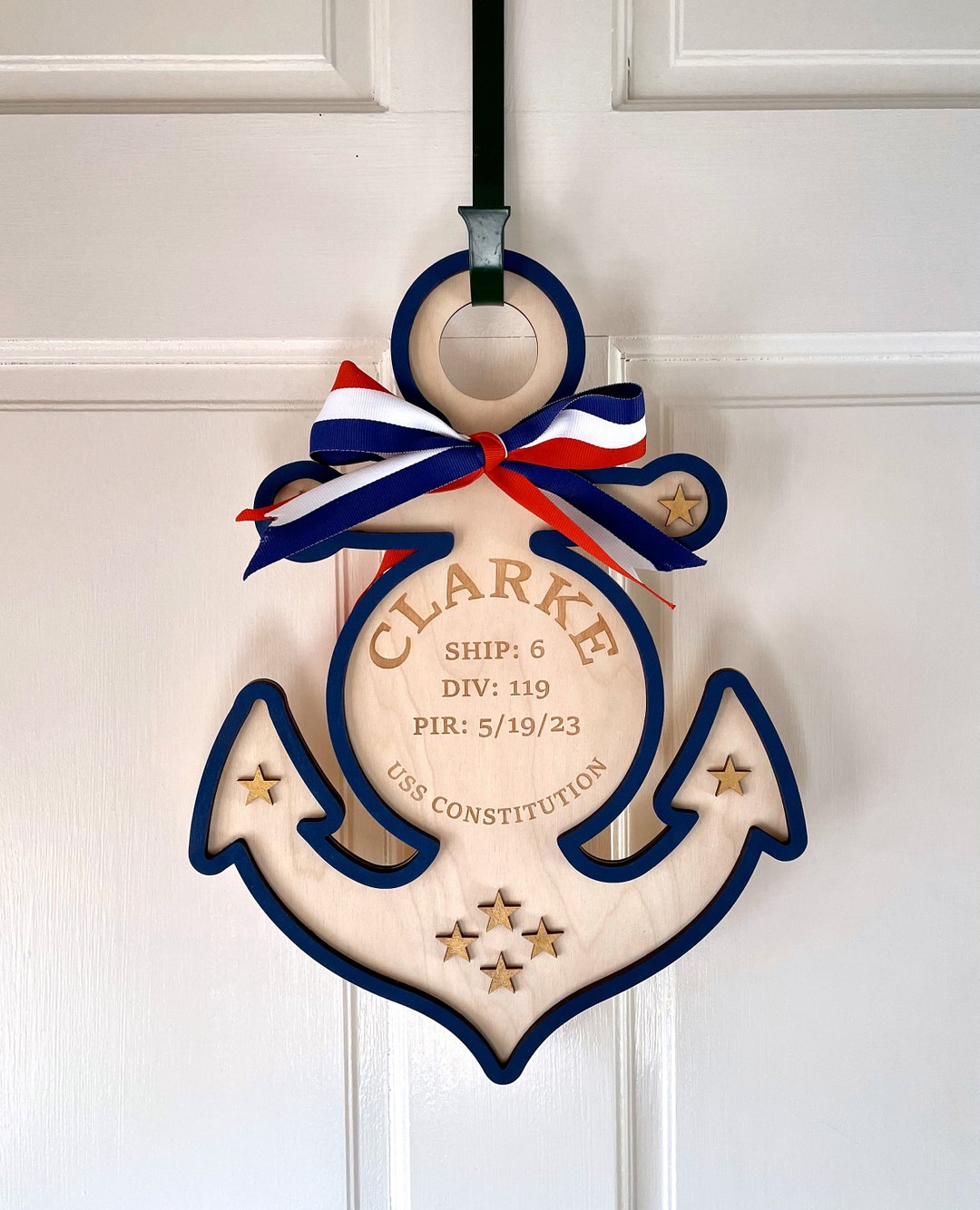 PIR Anchor - Navy Bootcamp Graduation - Pass in Review - Custom ...