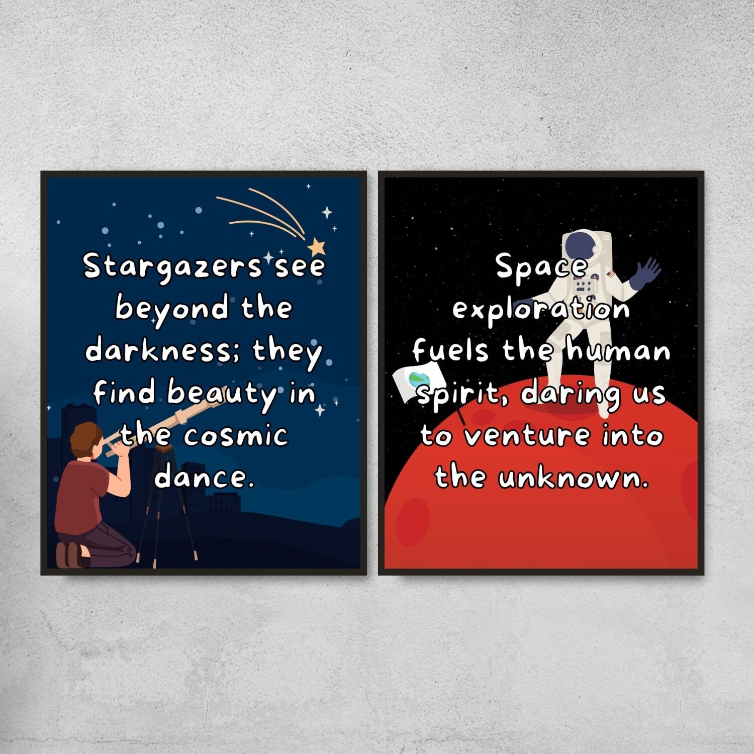 Quotes on Astrophysics for Science Classroom Decor, Outer Space Party ...