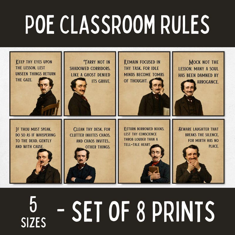 Gothic Classroom - Etsy