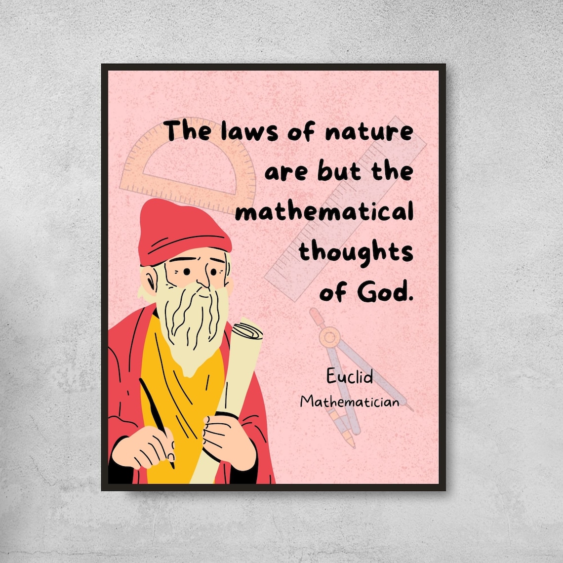 Set of 8 Famous Mathematicians Quotes Posters Digital - Etsy