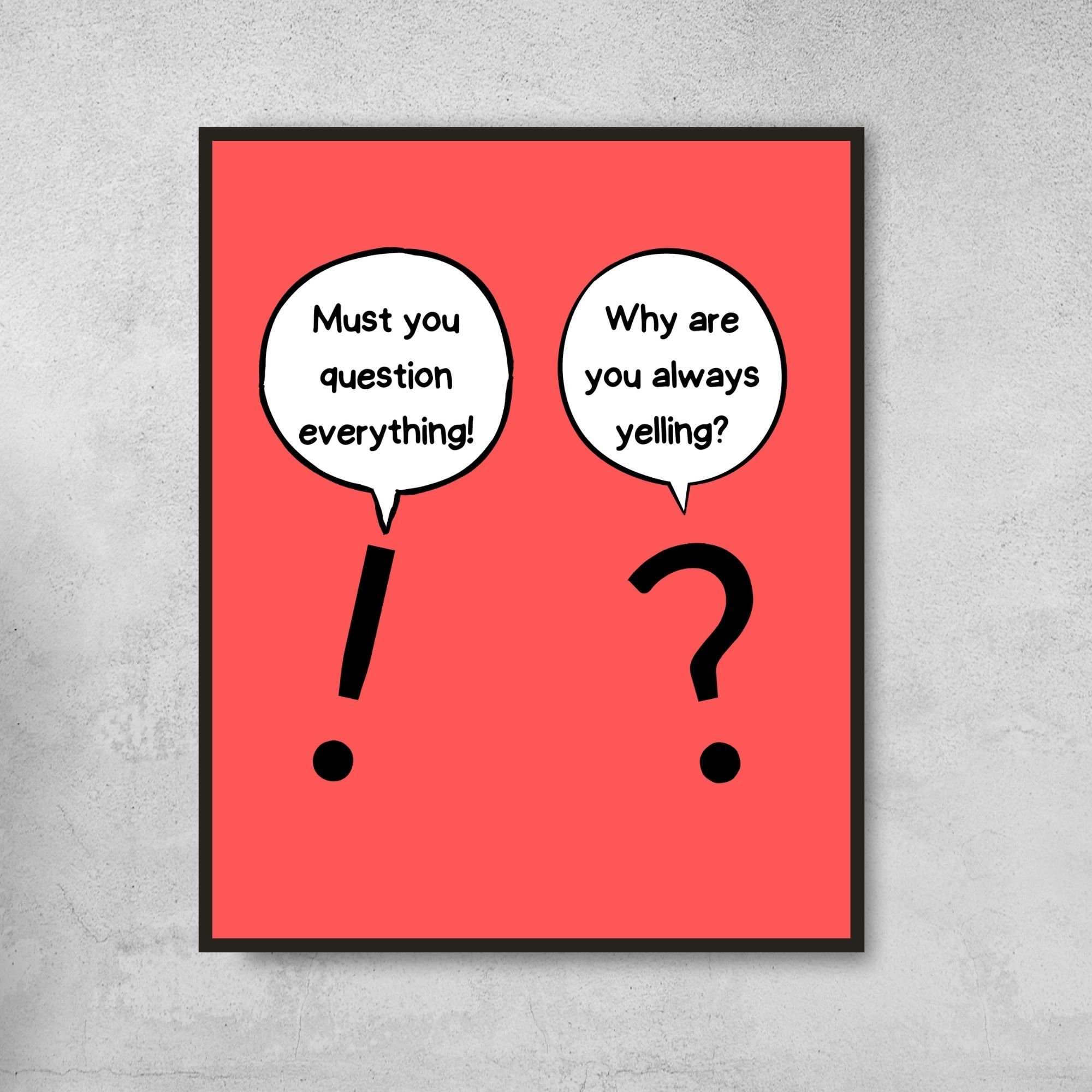 Set of 8 Funny English Classroom Posters Printable Grammar - Etsy UK